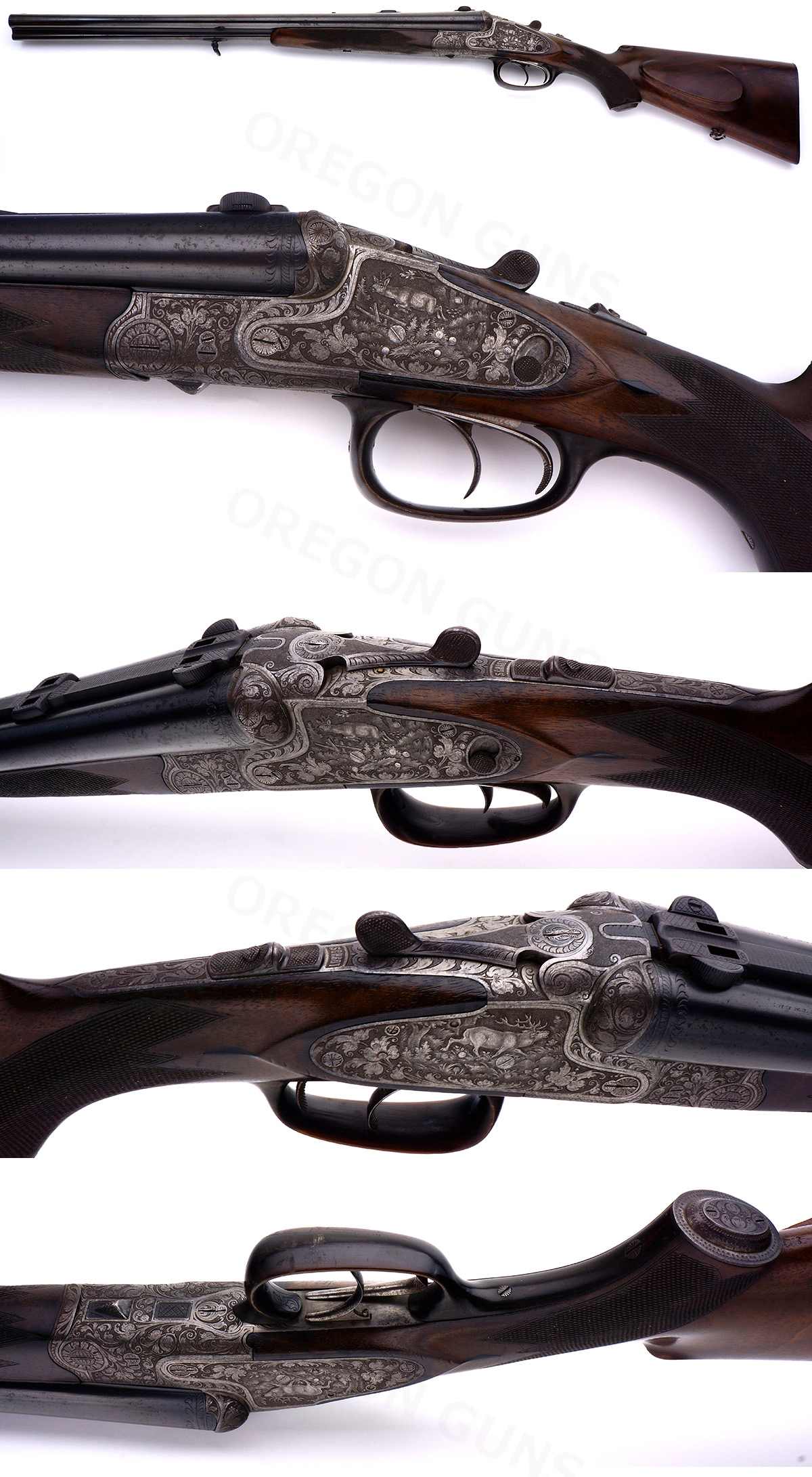 German Ed Kettner Drilling 16 Ga/8mmx57 Rifle/Shotgun Combo C&R Ok Sn ...