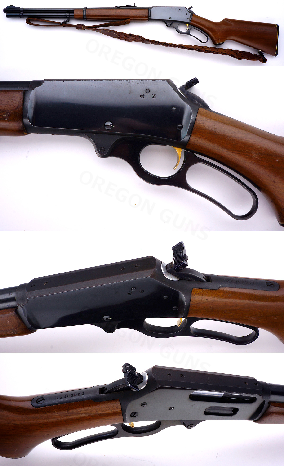 Marlin Model 336 Lever Action Rifle .30-30 Win "Jm" Barrel Mfg 1980 Sn ...