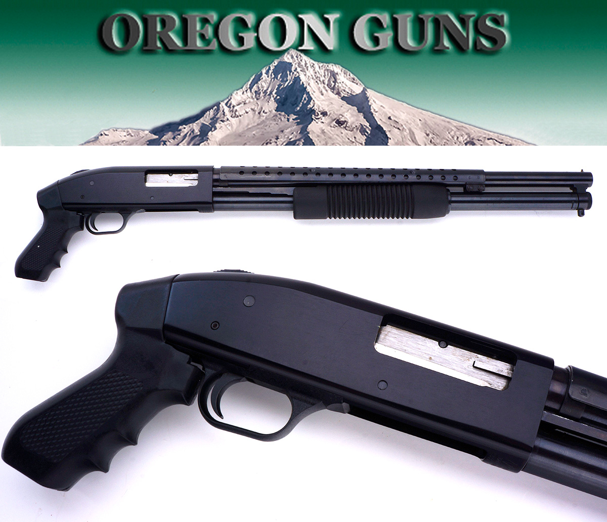 Mossberg Model 500a Pump Shotgun 12ga Pistol Grip Great Home Defense Sn# K651776 12 Ga For Sale ...
