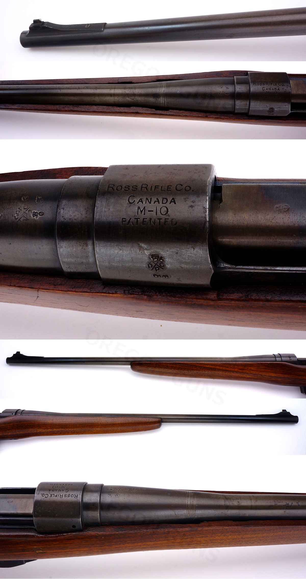 Canadian Ross Model 10 Straight Pull Bolt Target Rifle .303 British C&R ...