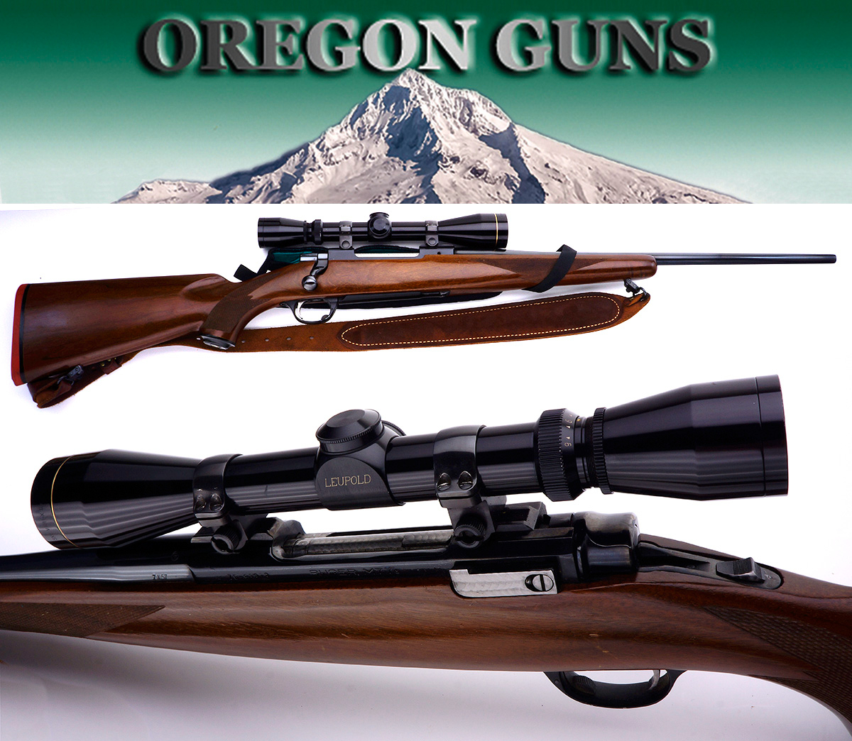 Ruger Sturm M77 Bolt Rifle 7x57mm Leopold Scope Mfg. 1976 Sn# 70-93858 ...