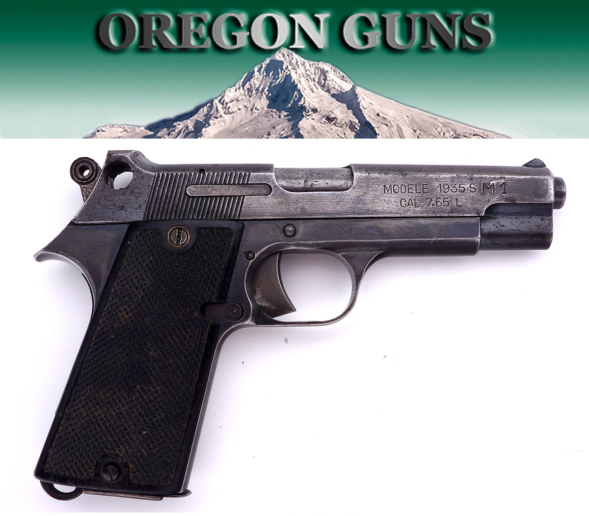 Mac Firearms Model 1935 S M1 Semiauto 7.65x20 French Long 1954 C&R Ok ...