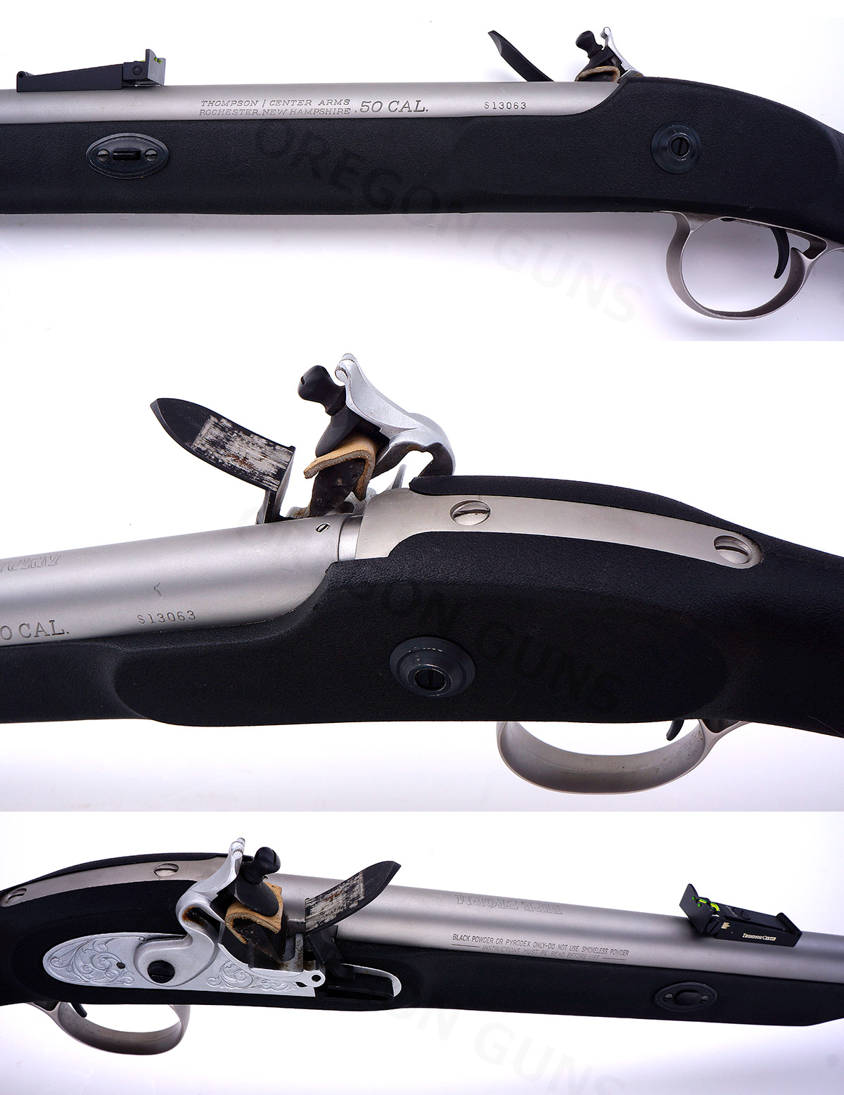 Thompson Center Arms FIRE STORM FLINTLOCK MUZZLELOADER RIFLE .50 CAL ...