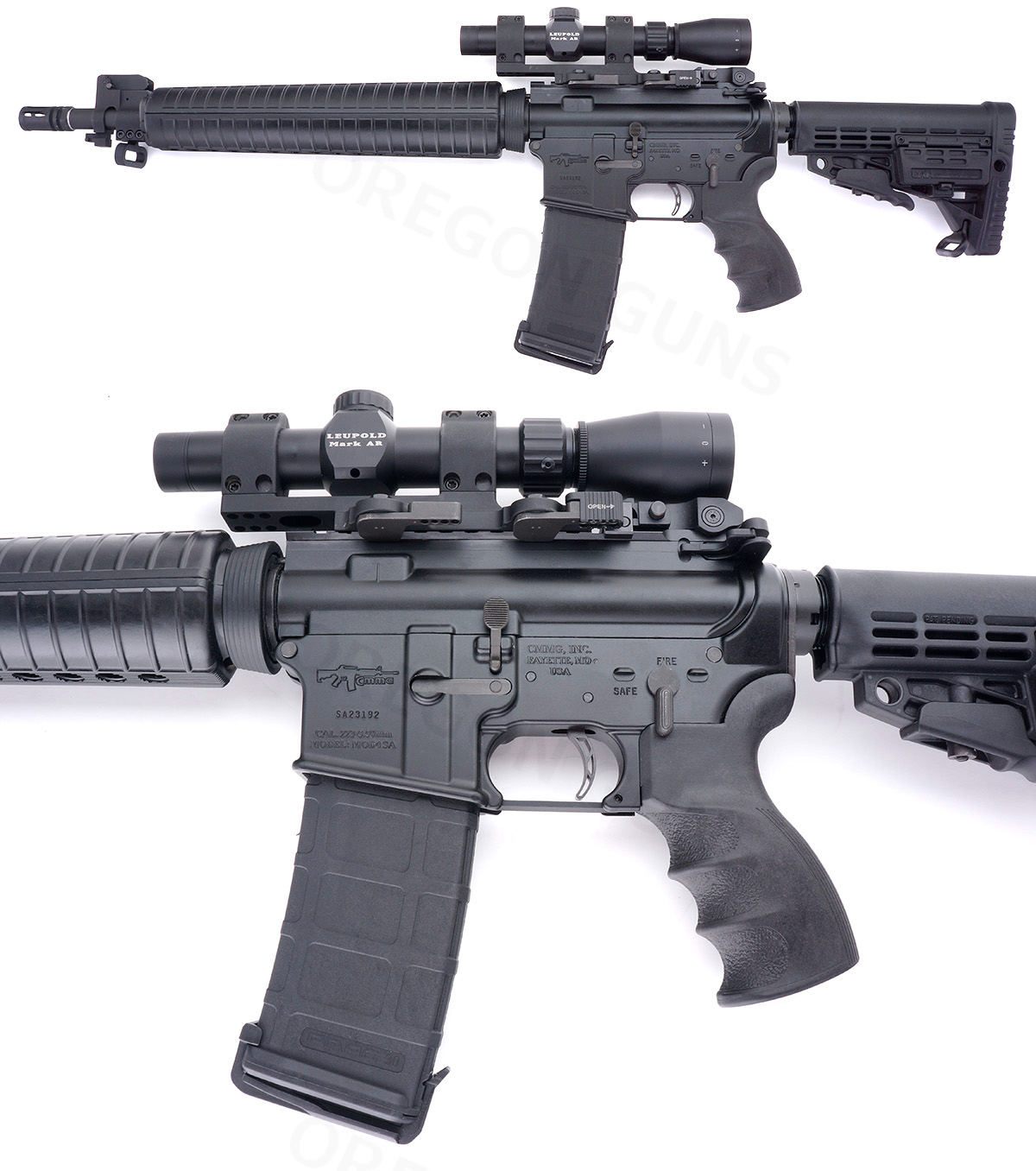 Cmmg Ar-15 Mod 4sa Ar15 Semiauto .223-5.56mm Rifle Timney Trigger And ...