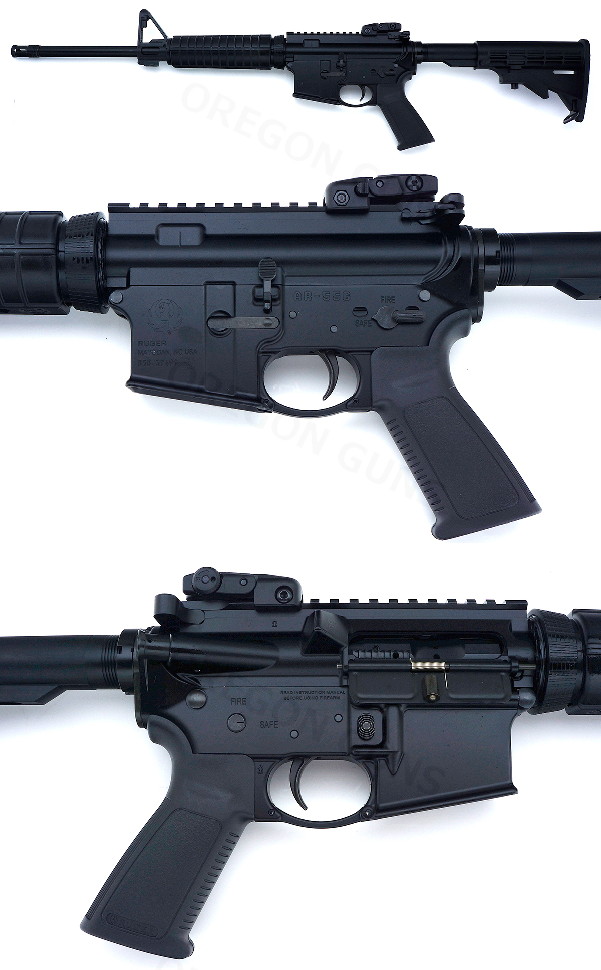 Ruger Ar-556 Ar15 Semiauto Rifle Cal 5.56 Nato New In The Box With ...