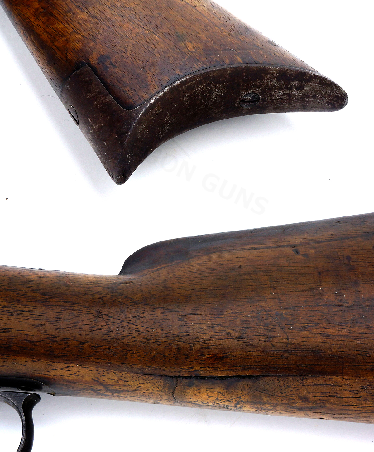 Marlin Model 1881 Lever Action Rifle 38-55 Made 1886 Sn# 14491 No Ffl ...