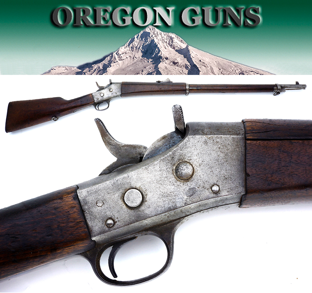 Remington Model 1902 Rolling Block South American Contract 7mm S.M ...