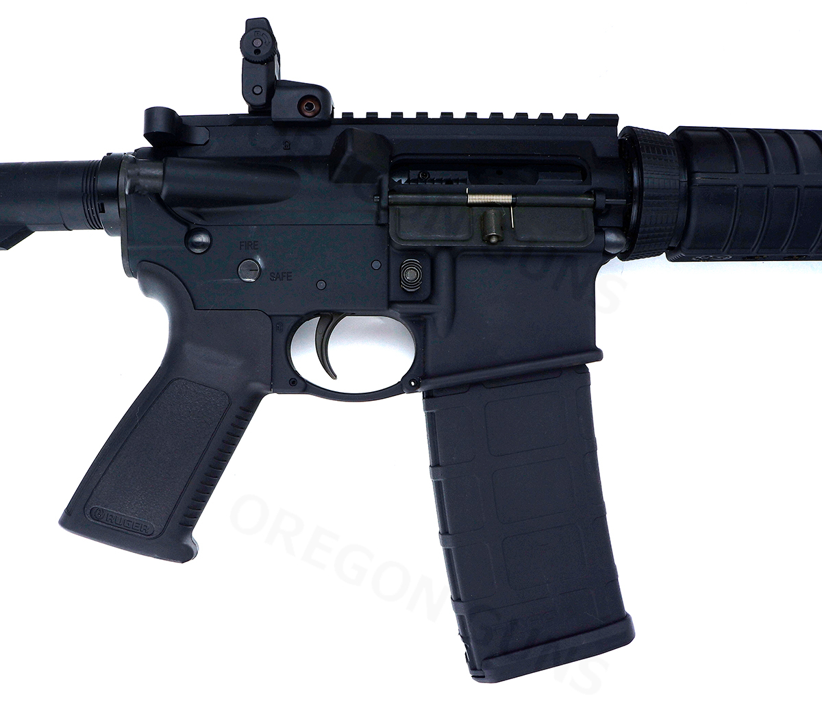 Ruger Ar-556 Ar15 Semiauto Rifle Cal 5.56 Nato With Extra Mags Sn# 850 ...