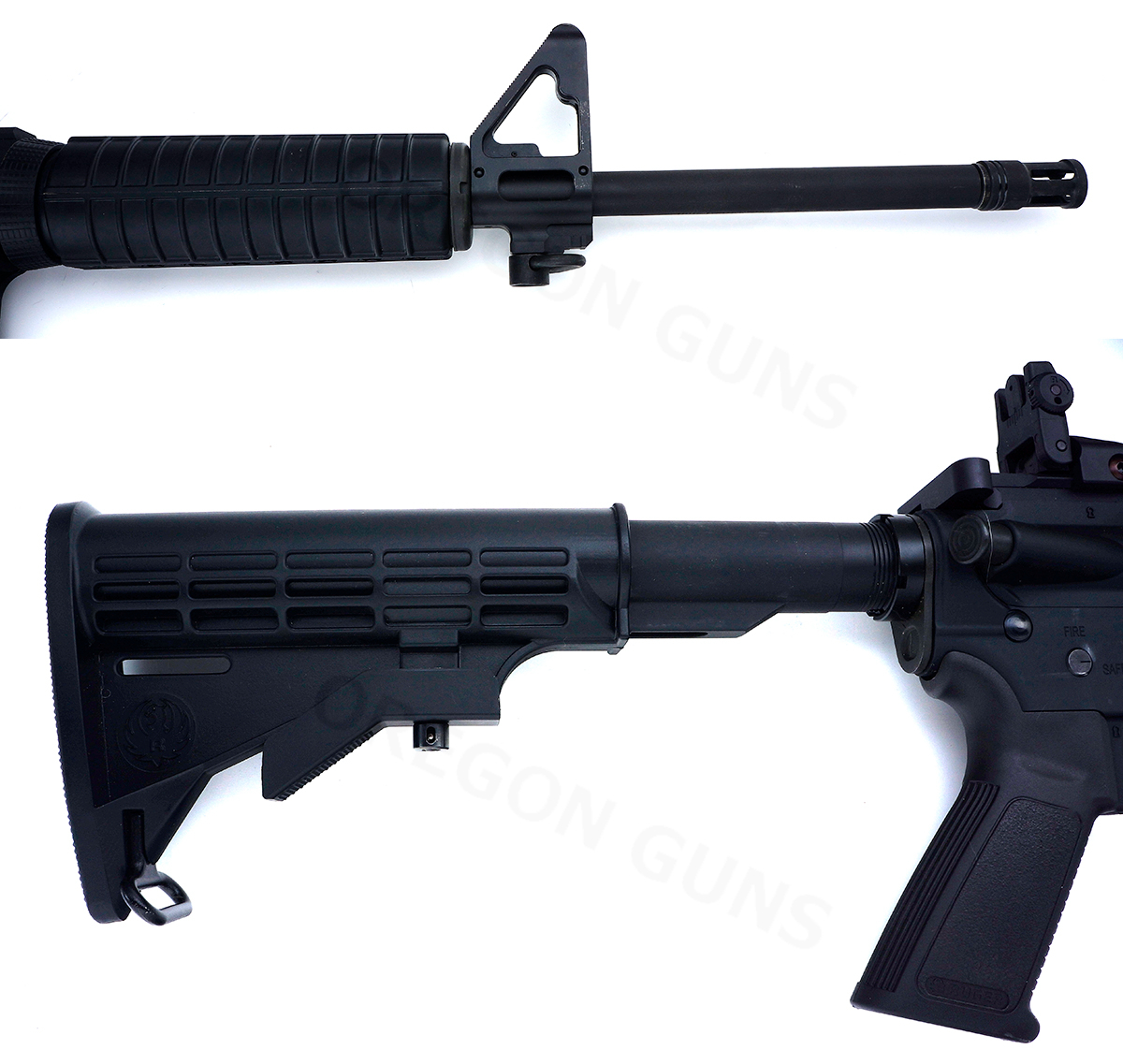 Ruger Ar-556 Ar15 Semiauto Rifle Cal 5.56 Nato With Extra Mags Sn# 850 ...