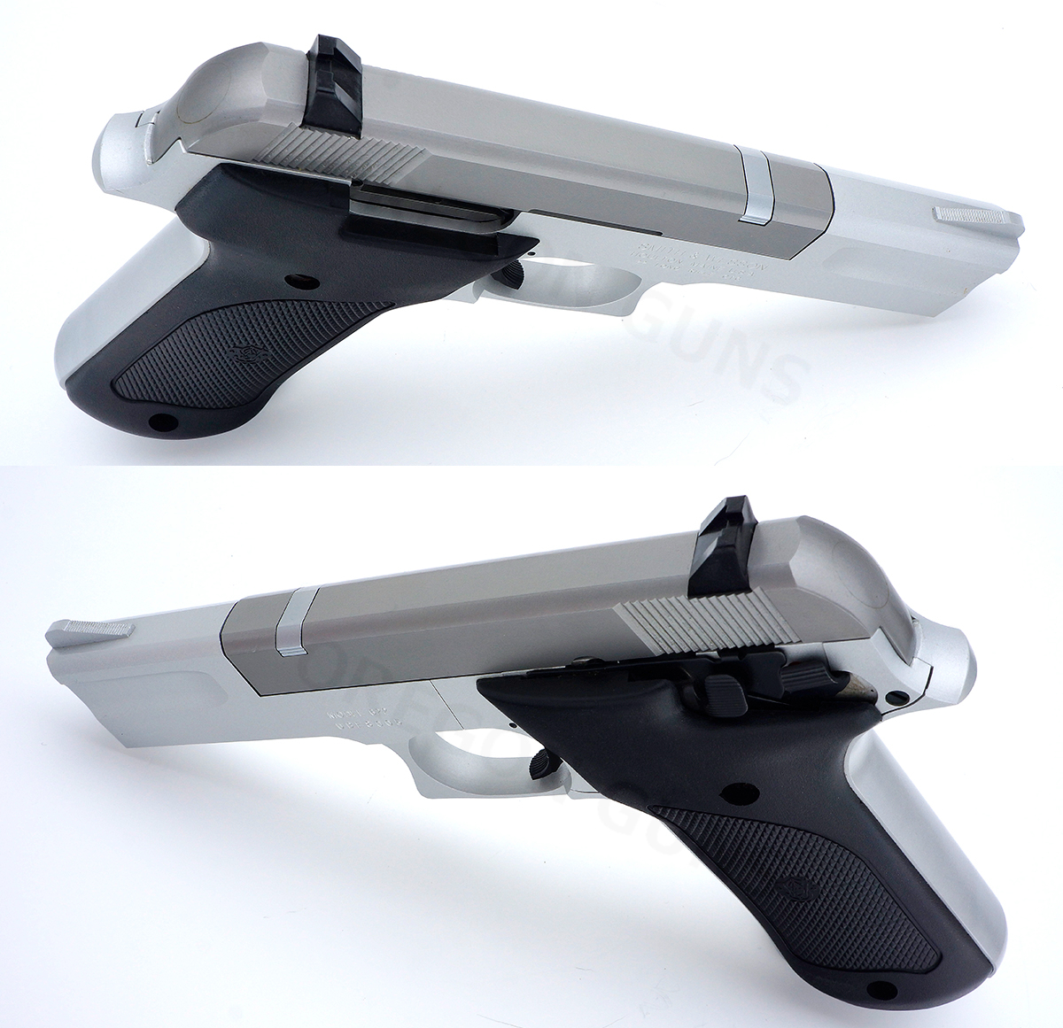 Smith & Wesson S&W MODEL 622 ALLOY FRAME STAINLESS SLIDE SEMI PISTOL ...