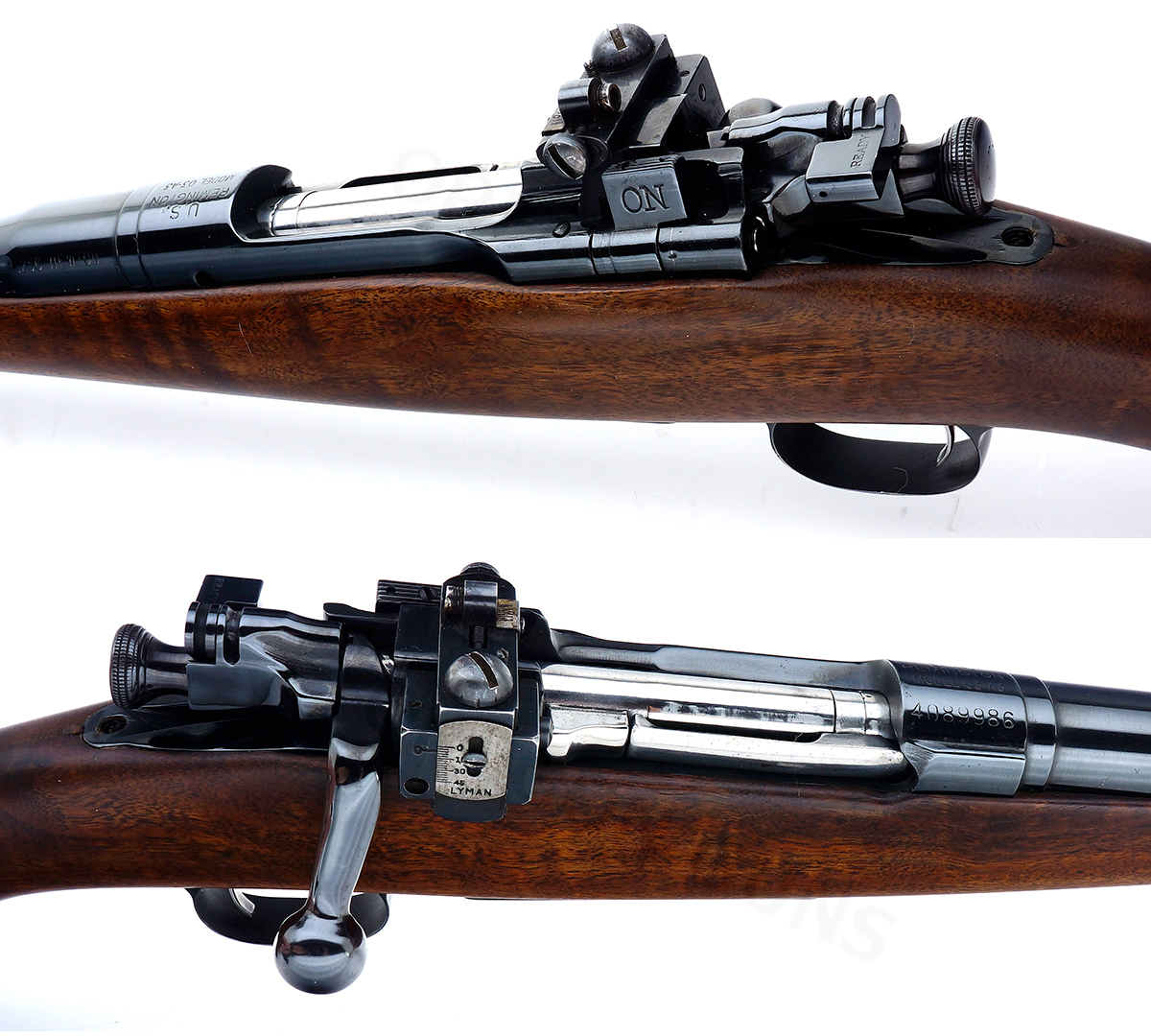 Remington Sporterized Model 03-A3 Bolt Action Rifle .256 Newton Sn ...