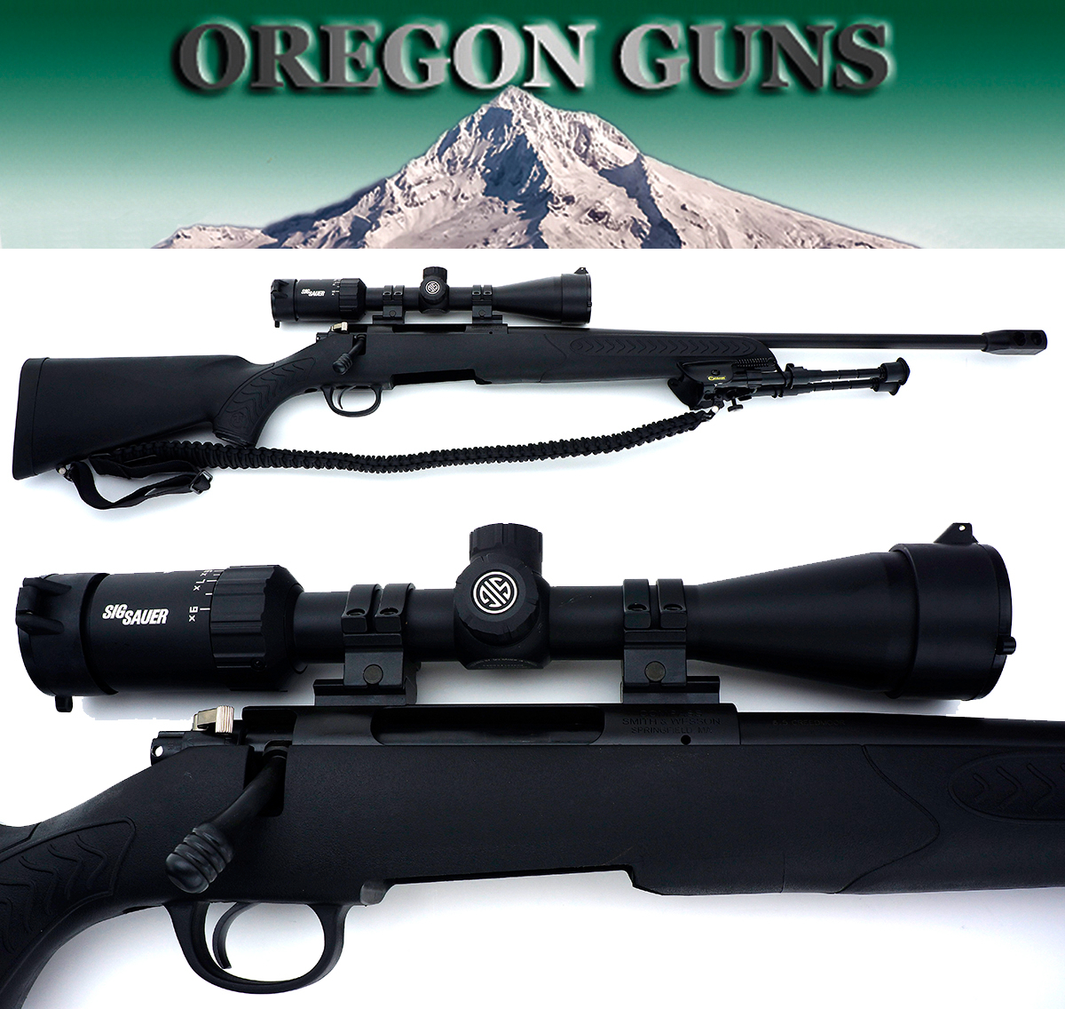 Smith & Wesson Tc/Compass Bolt Rifle 6.5 Creedmoor Synthetic Stock Sig ...