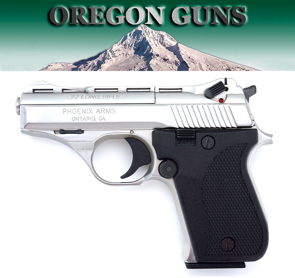 Phoenix Arms Model Hp 22 Satin Nickel Finish Semi-Auto Pistol 22 Lr Sn ...