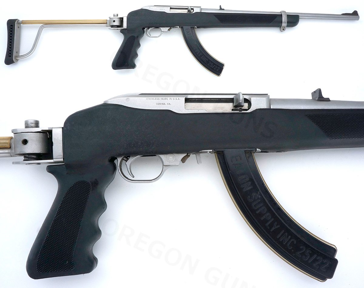 Amt Lightning 25/22 (Ruger 10/22) Stainless Rifle Folding Stock .22 Lr ...