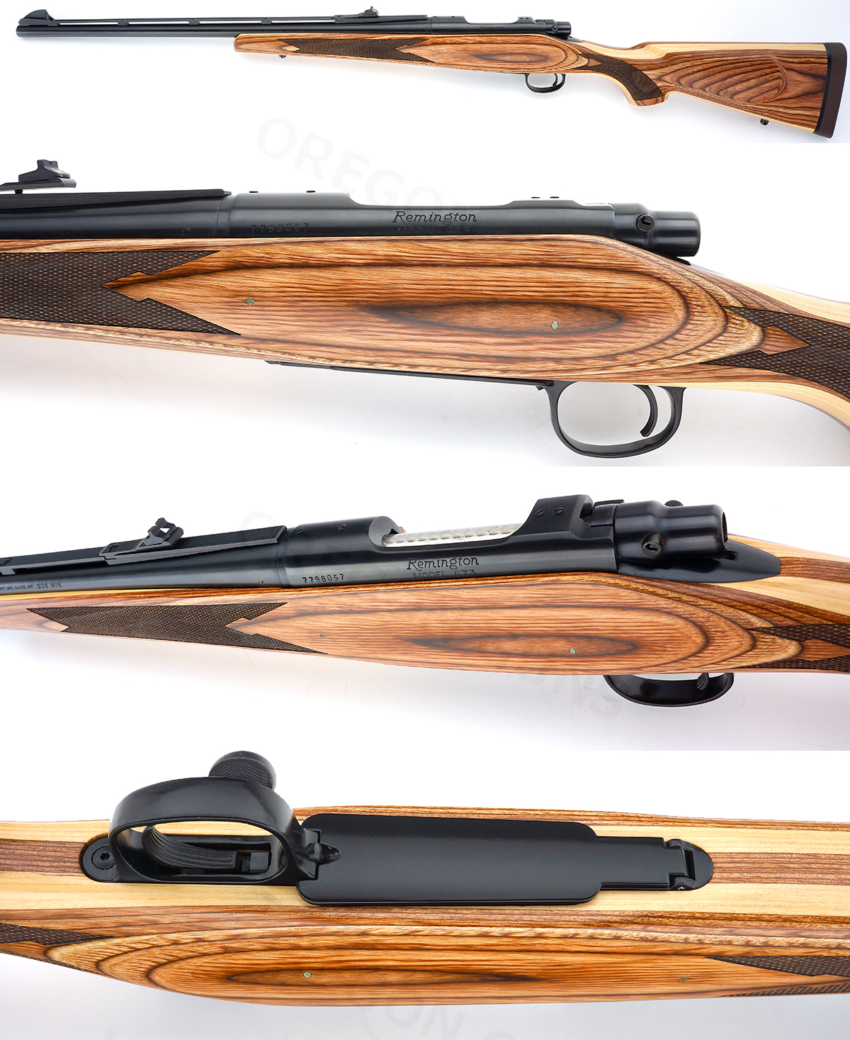 Remington Model 673 Guide Rifle .308 Win Laminated Stock Like New ...
