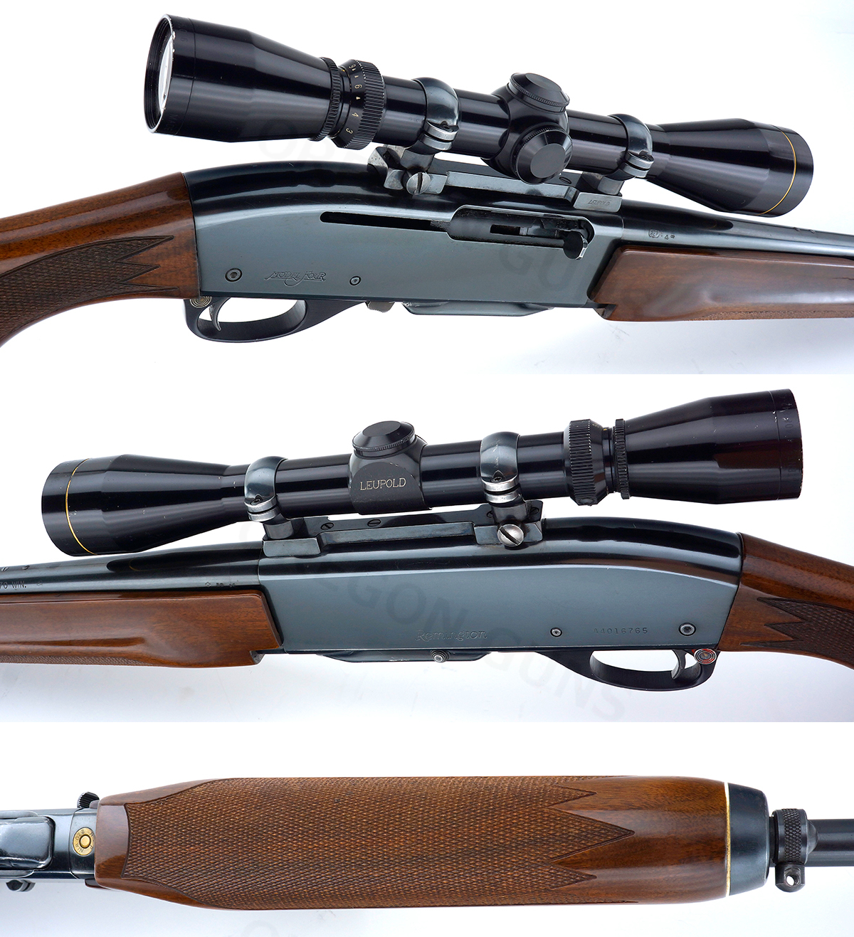 Remington MODEL "FOUR" SEMIAUTO RIFLE .270 WIN. WITH LEUPOLD SCOPE MFG ...