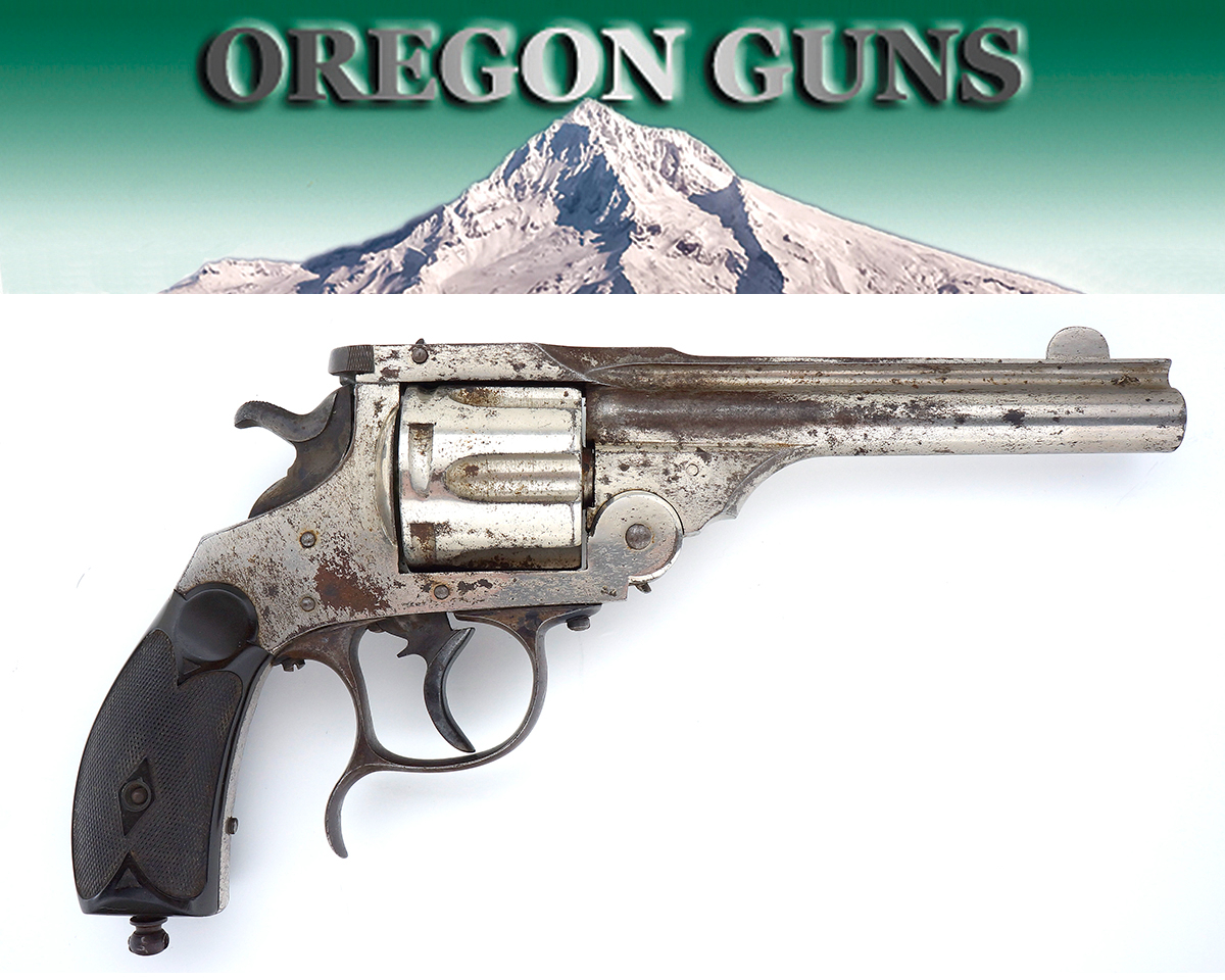 Belgian Smith & Wesson Schofield Model 3 Clone .44 S&W Double Action ...