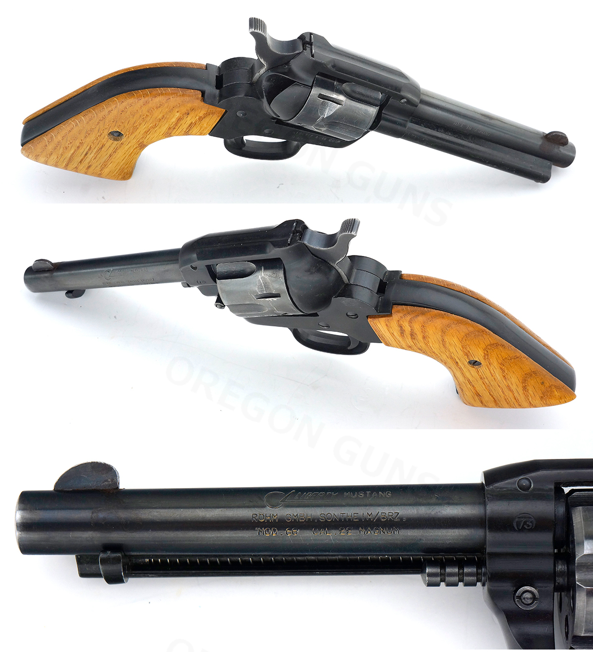 Rohm GmbH LIBERTY ARMS MUSTANG MODEL 66 SINGLE ACTION REVOLVER .22 LR ...