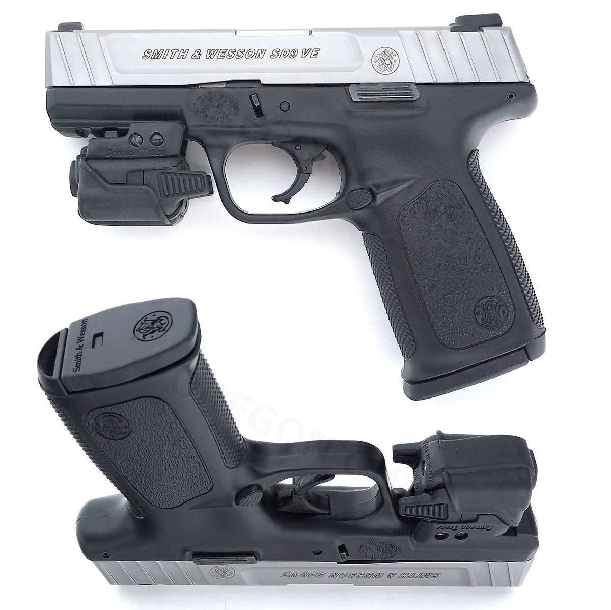 Smith & Wesson S&W MODEL SD9 VE 9MM SEMIAUTO PISTOL W/HOLSTER AND ...