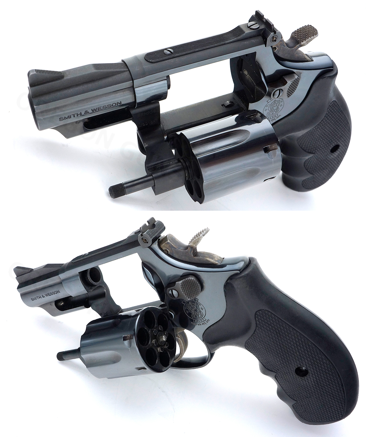 Smith & Wesson S&W MODEL 19-7 BLUE FINISH COMBAT MAGNUM .375 REVOLVER ...
