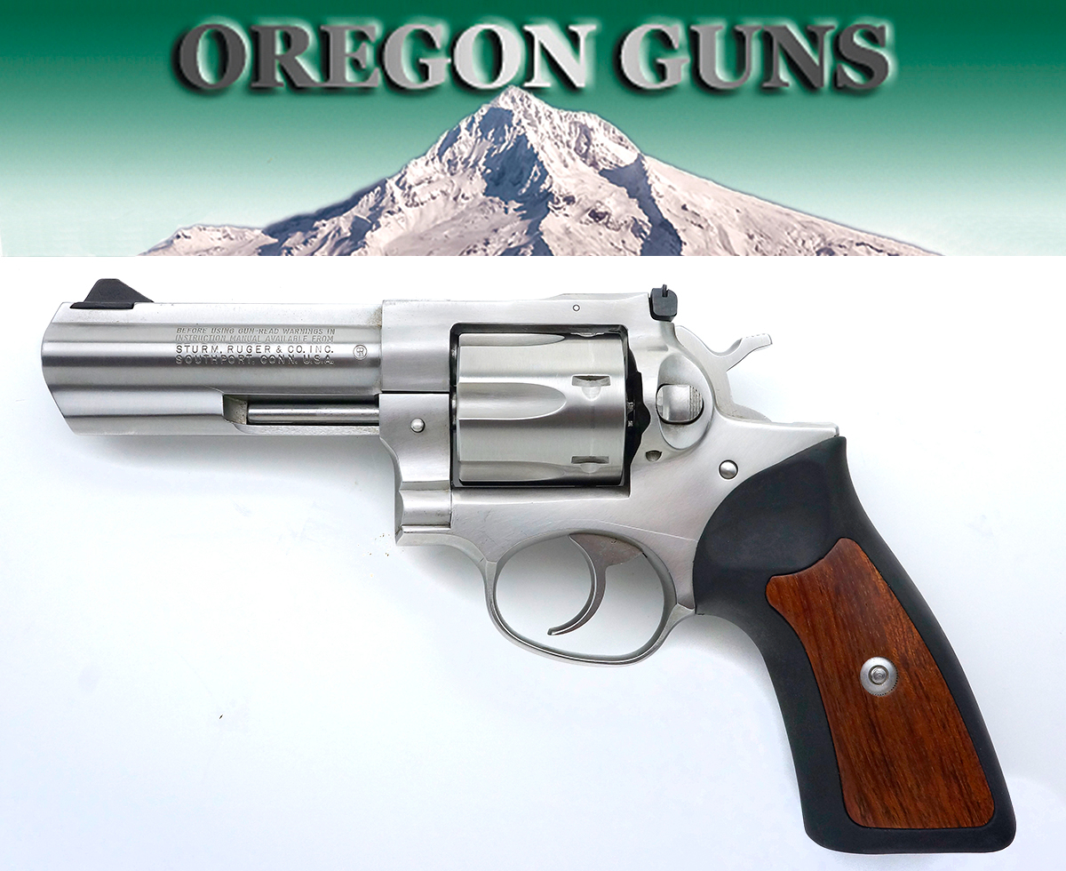 Ruger GP100 STAINLESS REVOLVER 4 INCH .357 MAGNUM EXCELLENT CONDITION ...