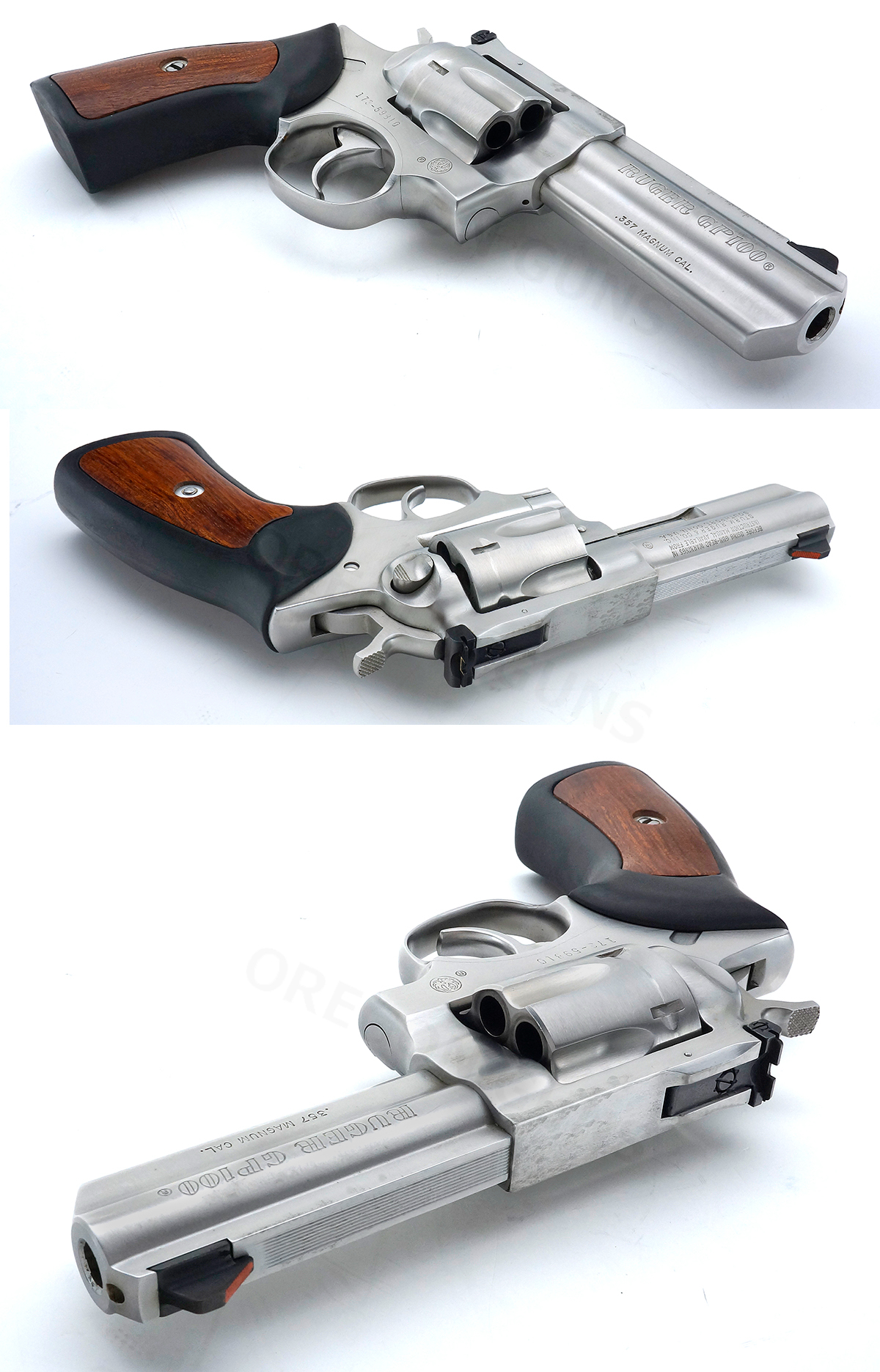 Ruger GP100 STAINLESS REVOLVER 4 INCH .357 MAGNUM EXCELLENT CONDITION ...