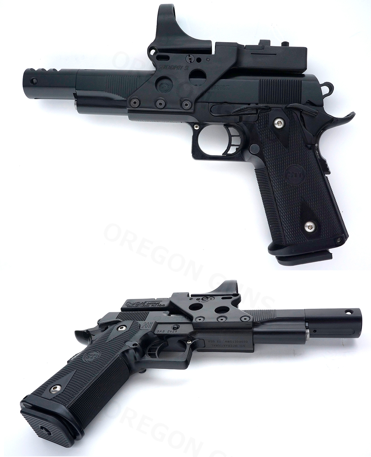 STI Guns STI INTERNATIONAL RACE GUN SEMIAUTO .38 SUPER PISTOL LIKE NEW ...