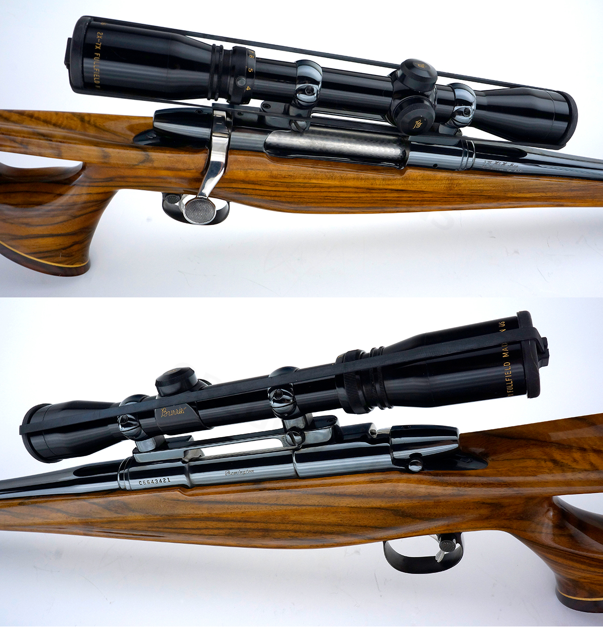 Harry Lawson Apache Custom Remington 7 Bolt Rifle .375 H&H Mag ...