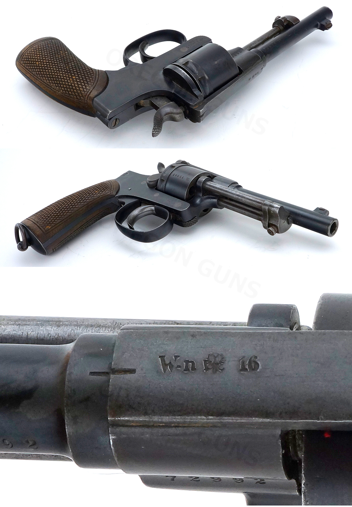 Austrian Rast & Gasser Austria Model 1898 Revolver 8mm Sn# 72992 C&R Ok ...
