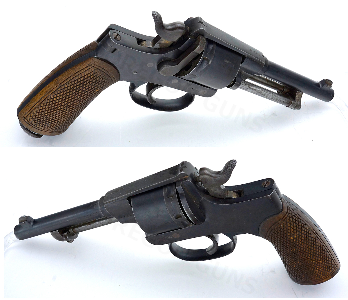 Austrian Rast & Gasser Austria Model 1898 Revolver 8mm Sn# 72992 C&R Ok ...