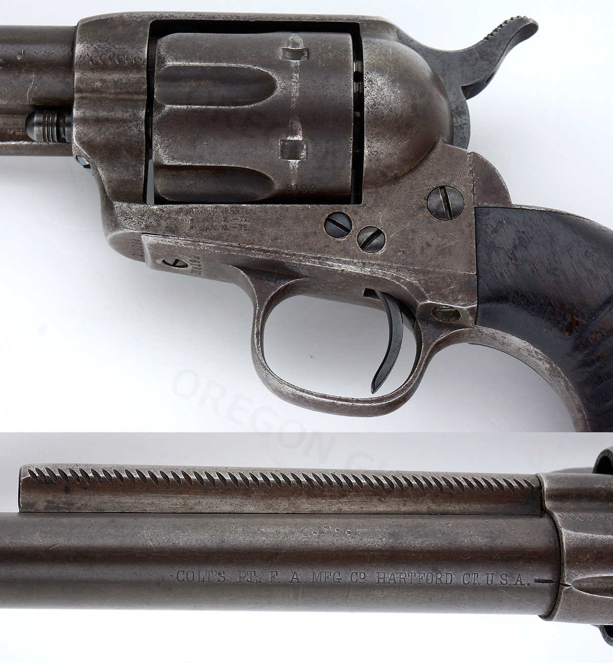 Colt 1ST GENERATION SAA SINGLE ACTION ARMY .44-40 SN# 108199 MADE 1884 ...