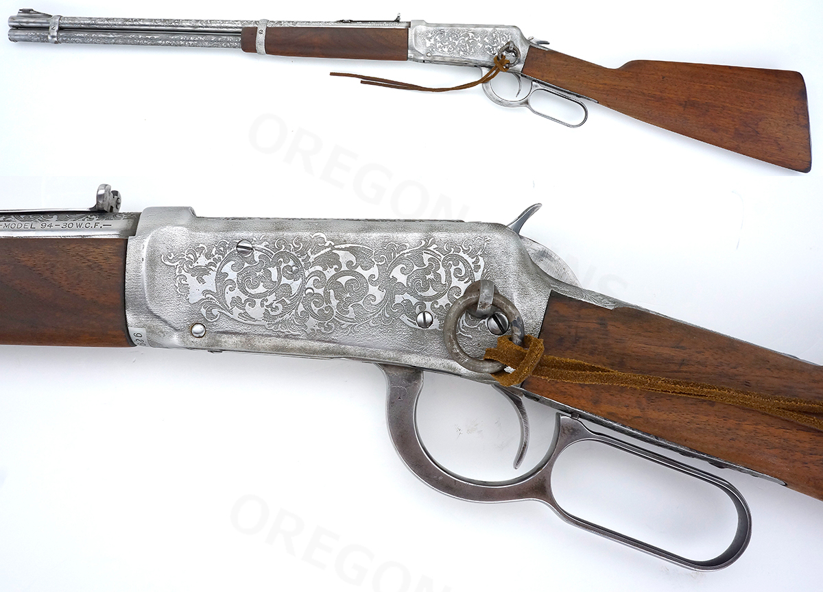 Winchester MODEL 1894 CUSTOM ETCHED LEVER ACTION CARBINE .30-30 WIN MFG ...