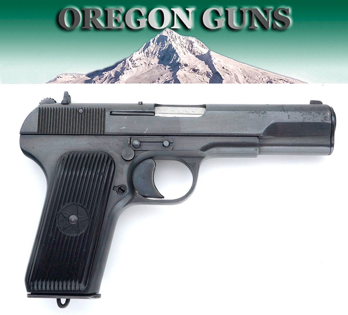 Romanian Tokarev Model Ttc Semi Automatic Pistol 7.62x25 C&R Ok Sn# Bi1142 7.62x25 Tokarev For ...