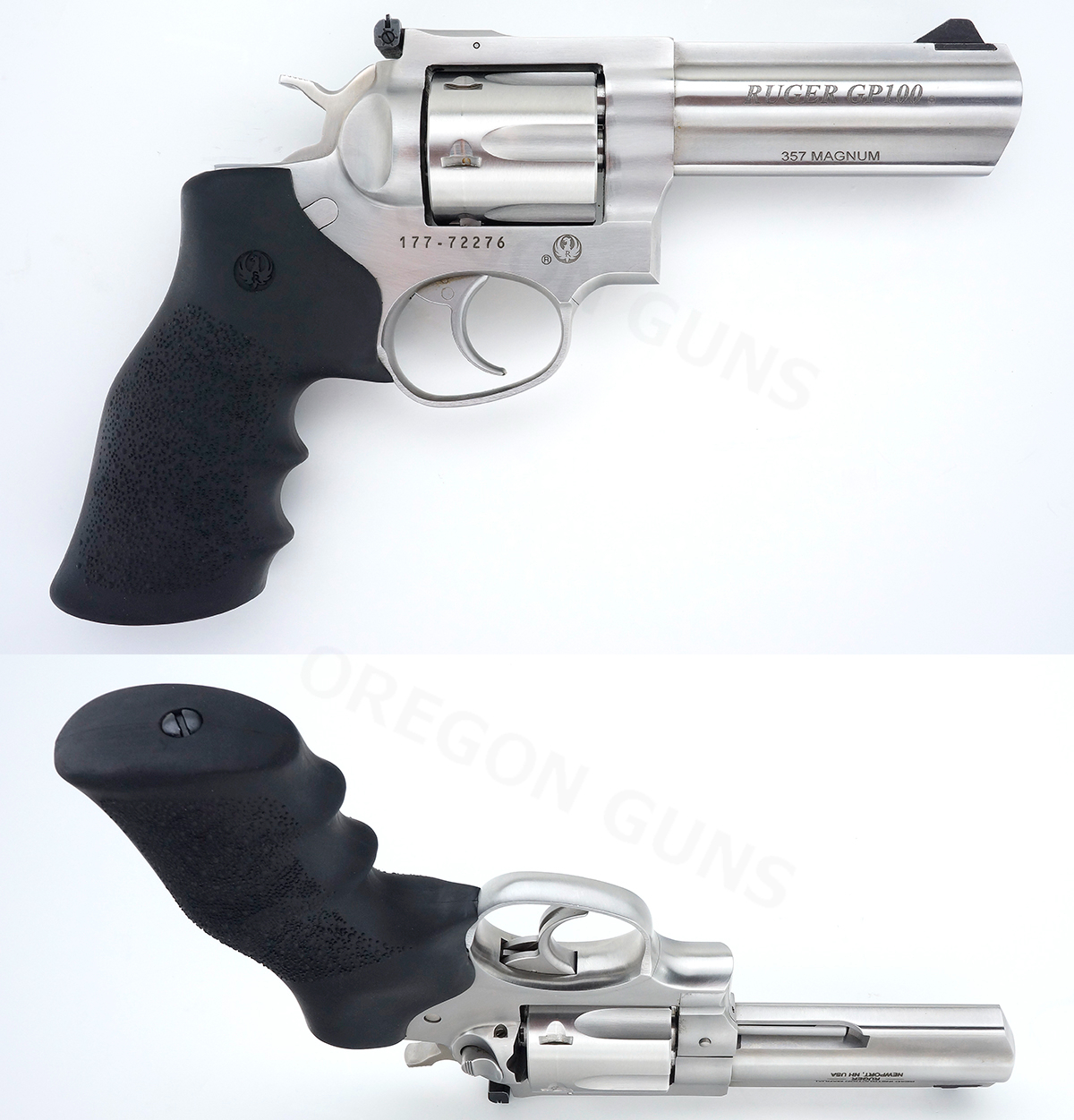 Ruger GP100 STAINLESS REVOLVER 4 INCH .357 MAGNUM EXCELLENT CONDITION ...