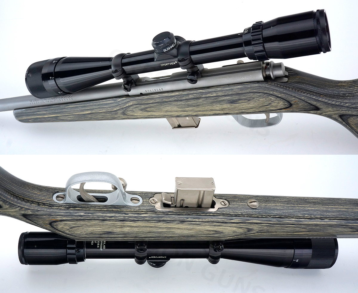 Marlin MODEL 17VS STAINLESS BOLT RIFLE .17 HMR W/SCOPE SN# 97609562 ...