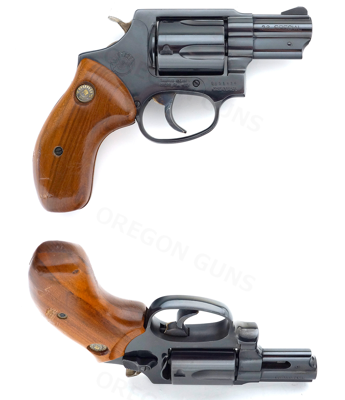 Taurus MODEL 85 REVOLVER 2 INCH BARREL .38 SPL SN# QB511836 .38 Special ...