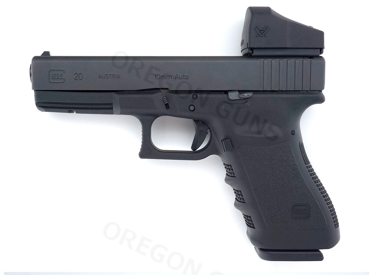 Glock MODEL 20 SEMI PISTOL 10 MM GEN-3 WITH 4 MAGS VORTEX RED-DOT NEW ...