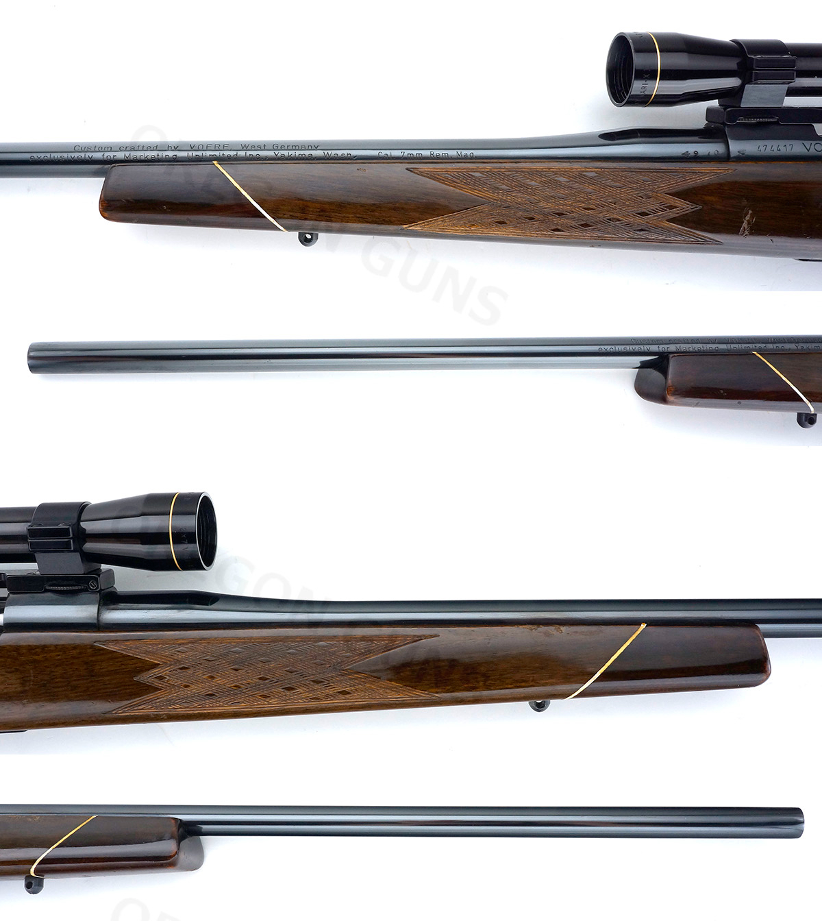 VOERE SHIKAR BOLT ACTION RIFLE 7MM REM MAG LEUPOLD SCOPE C&R OK SN ...