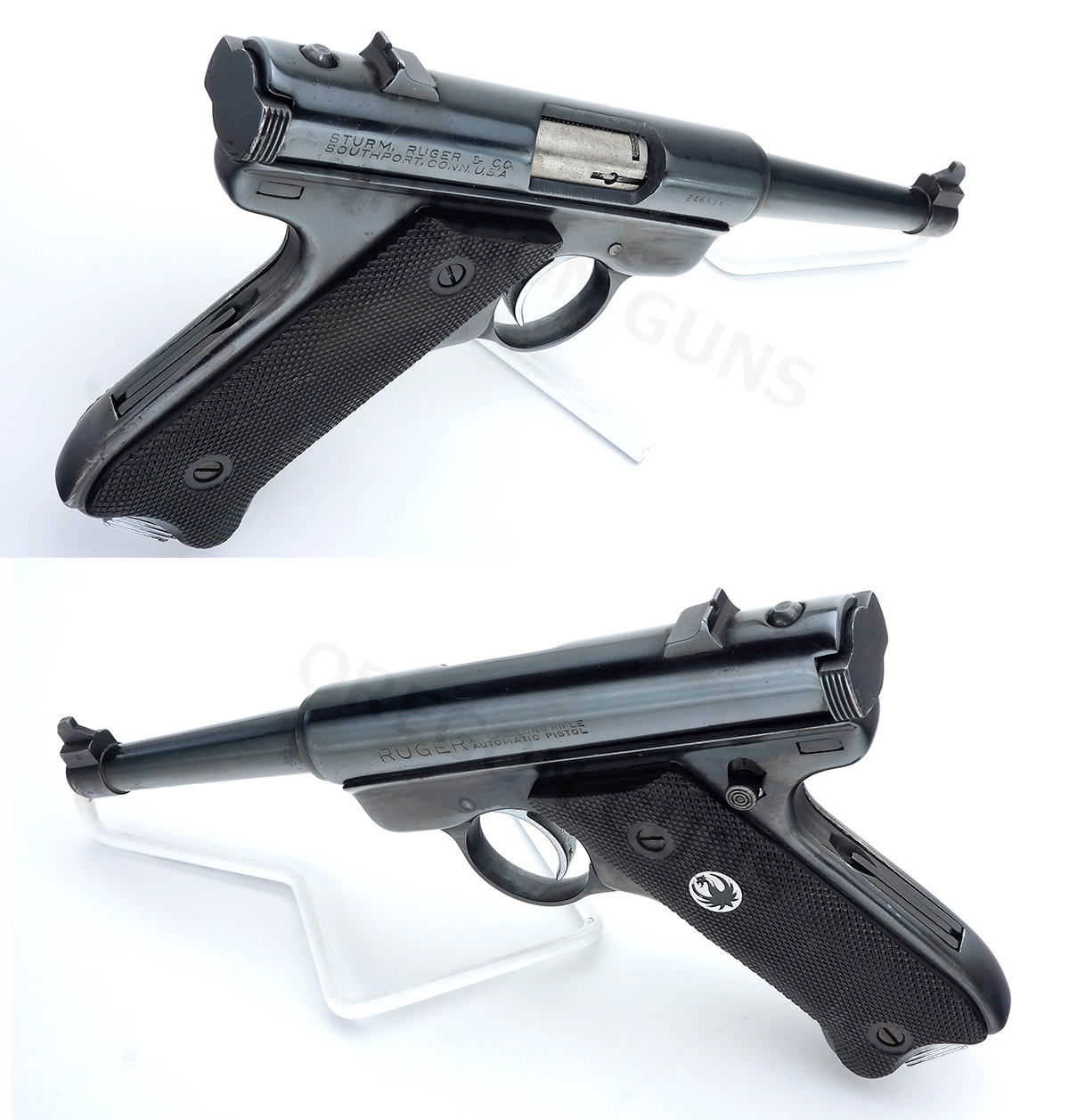 Ruger Standard Automatic Semiauto .22 Lr Pistol Mfg 1963 C&R Ok Sn ...