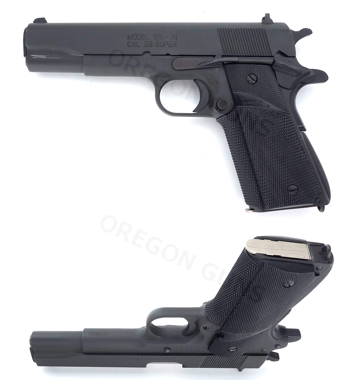 Springfield Armory 1911 A1 Gi Semiauto .38 Super Pistol Excellent ...