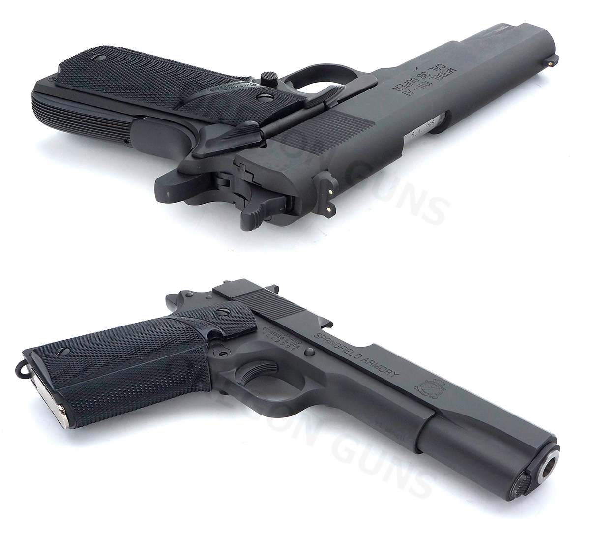 Springfield Armory 1911 A1 Gi Semiauto .38 Super Pistol Excellent ...