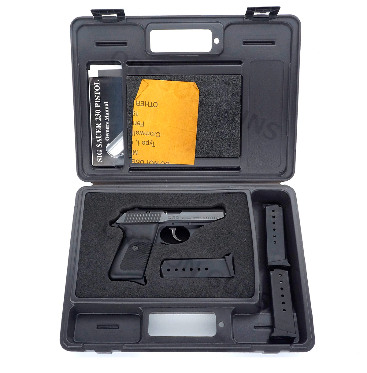 Sig Sauer Sigarms P230 Blue .380 Acp Semiauto Pistol Extra Mags ...