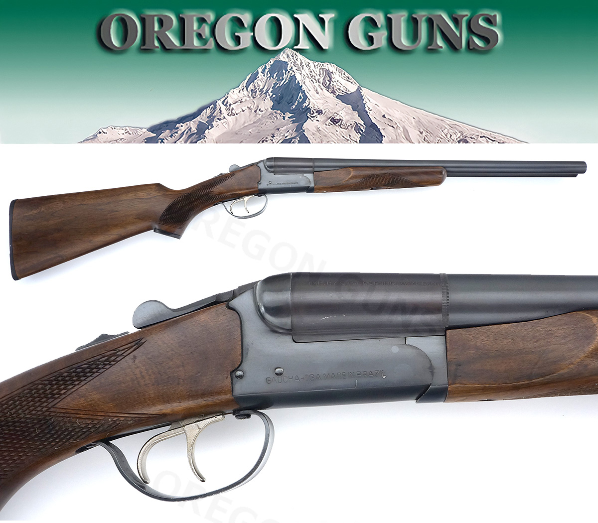 Stoeger Hammerless Gaucha-Iga Stagecoach Gun Side By Side 12ga Sxs ...