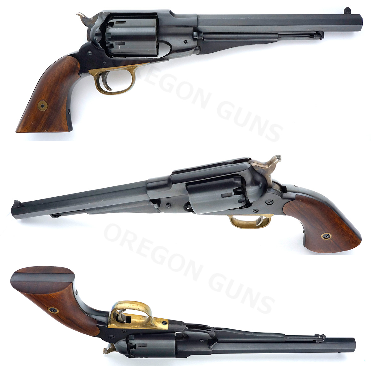 Armi San Marco ASM 1858 ARMY BLACK POWDER CAP & BALL REVOLVER .44 CAL ...