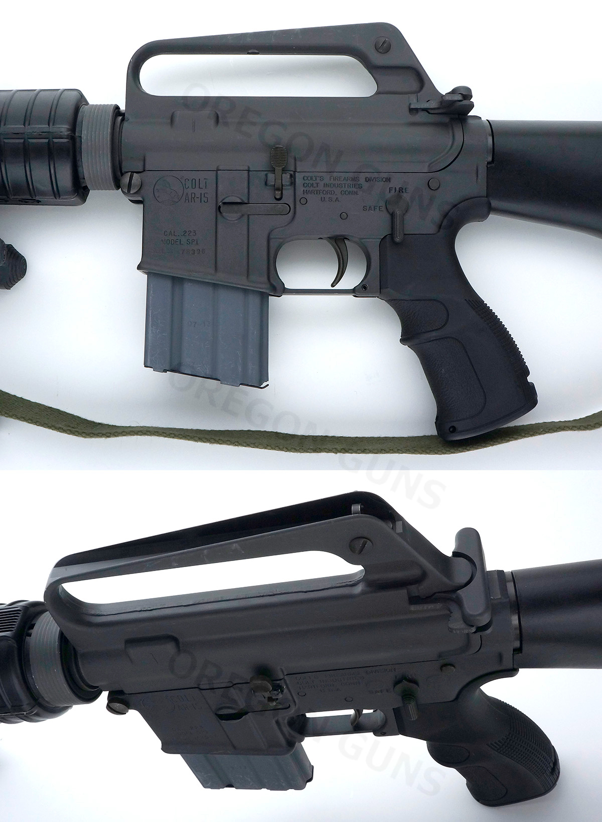 Colt Sp1 Ar15 Ar-15 Sporter Semiauto Rifle Cal .223 Rem. Pre-Ban Mfg ...