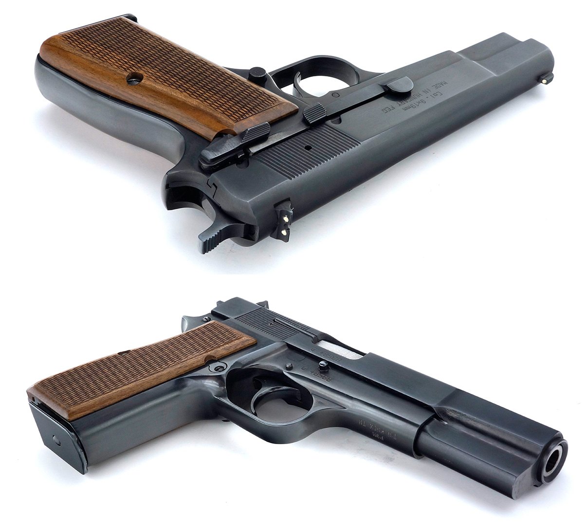 FEG MODEL P9M (PJK-9HP) COPY BROWNING HI-POWER SEMIAUTO 9MM PISTOL SN ...