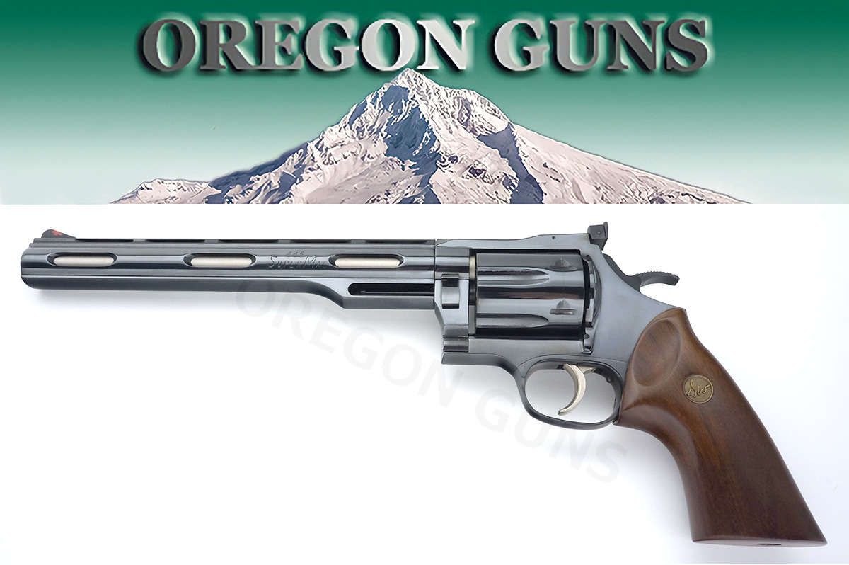 Dan Wesson Arms Model 455 Supermag High Gloss Blue Revolver .445 Super ...