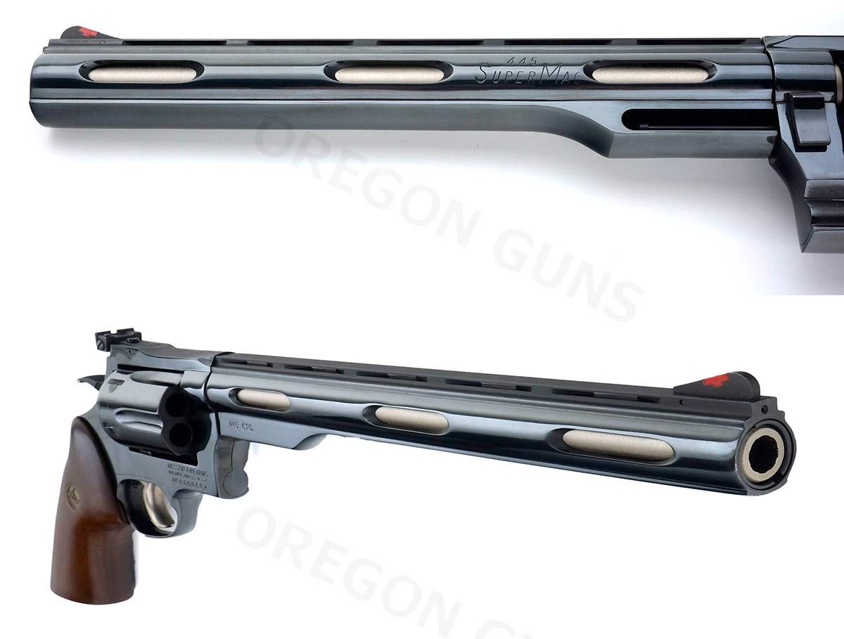 Dan Wesson Arms Model 455 Supermag High Gloss Blue Revolver .445 Super ...