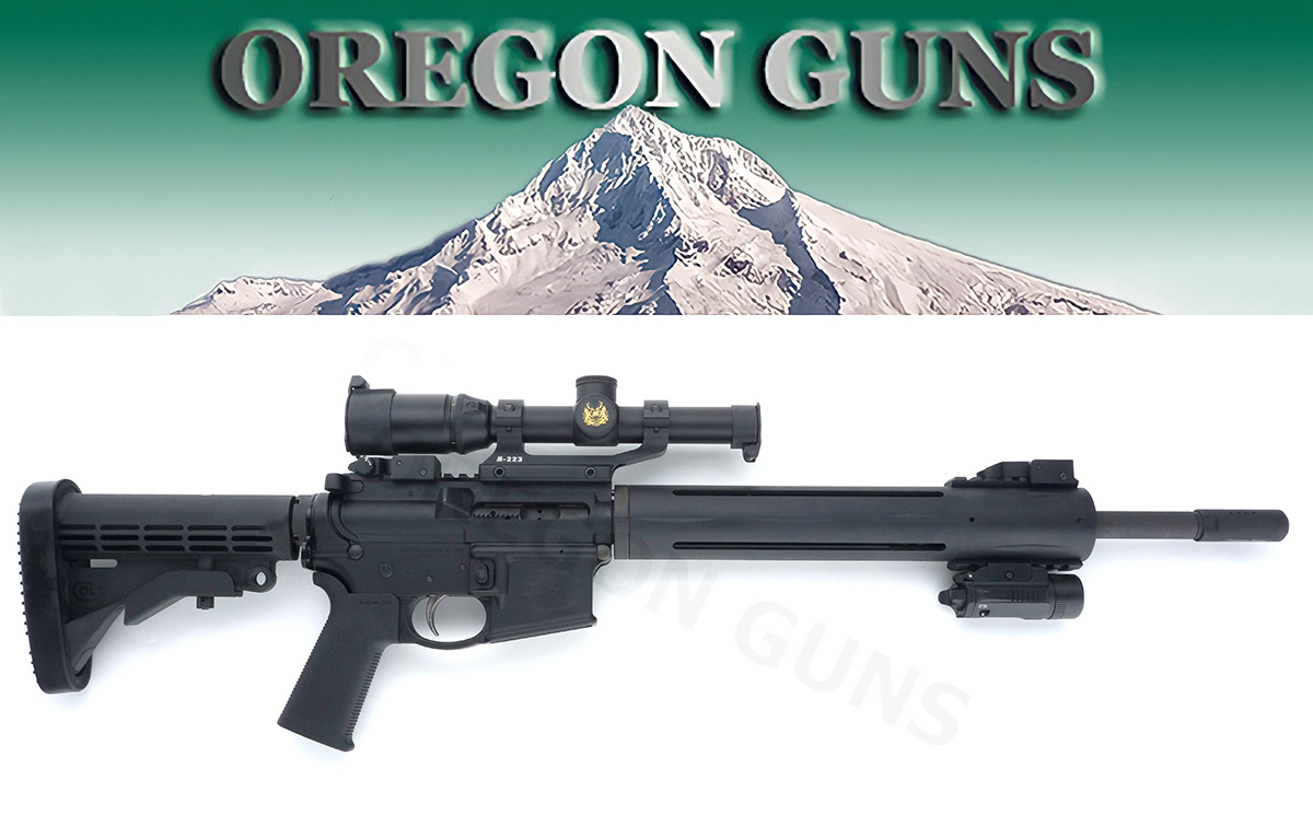 Colt Csr15 Sporting Semiauto Rifle Ar15 Ar-15 With Nikon Scope And ...