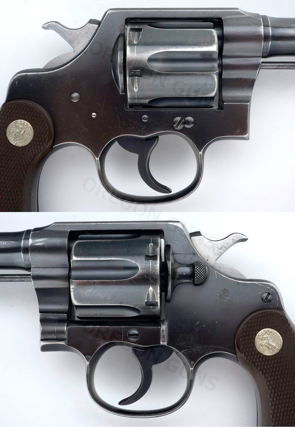 New Service 45 Model Revolver .45 Colt Mfg 1930 C&R Ok Sn# 331863 .45 ...